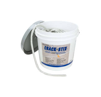 1/2in x 125ft Gray Crack-Stix Bucket: Concrete Crack Repair - 2051 For ...