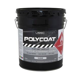 5 Gallon Polycoat Solvent Based Line Striping Clear Coat Paint For Sale ...