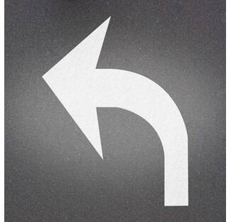 PreMark Preformed Left and Right Turn Arrow Thermoplastic For Sale ...