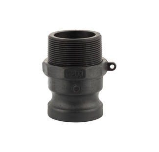 F200 Plastic 2 Inch Male Groove to 2 Inch Male NPT Thread For Sale ...