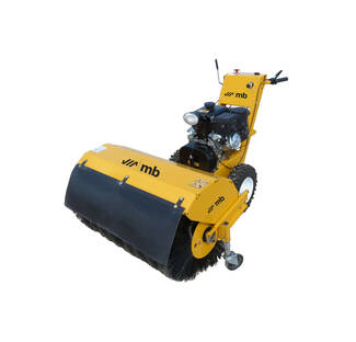 MB Hydra 36 Inch Gas Powered Horizontal Shaft Walk Behind Broom For ...