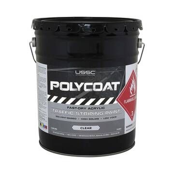 5 Gallon Polycoat Solvent Based Line Striping Clear Coat Paint For Sale ...