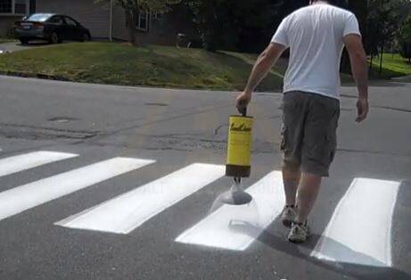 BeadLiner Reflective Glass Bead Dispenser For Sale | Asphalt ...
