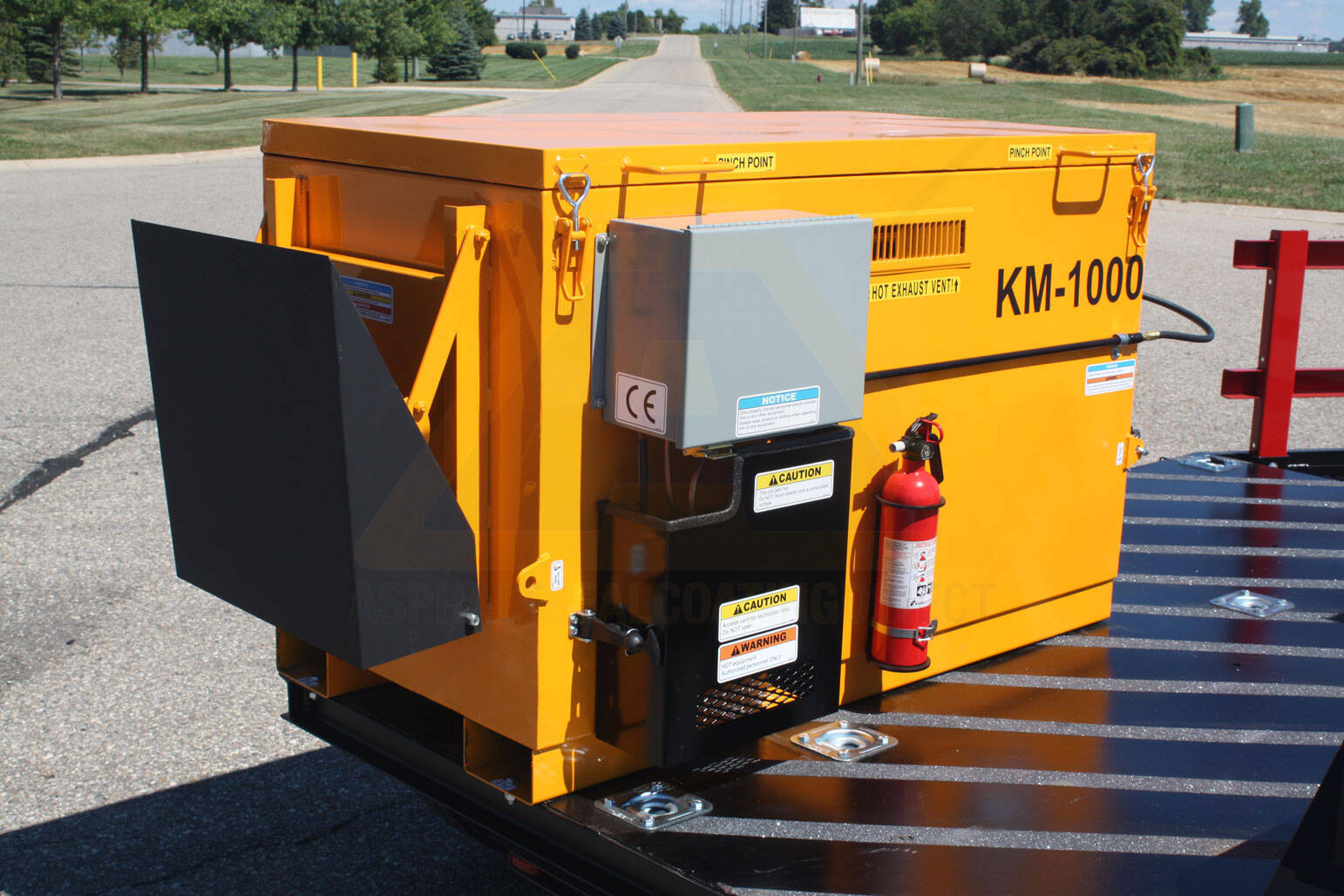 1/2 Ton BIG A KM-1000 UTV Hot Box Asphalt Reclaimer For Sale | Asphalt ...