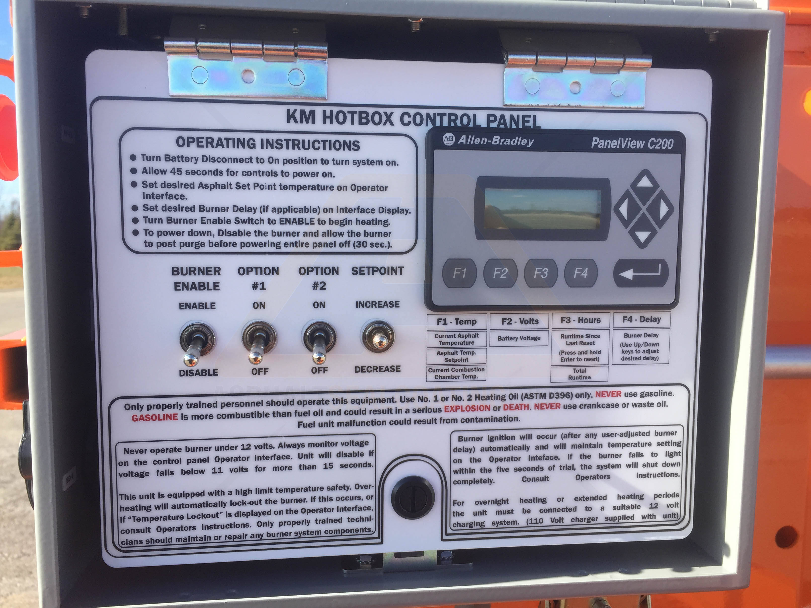 hot box instructions