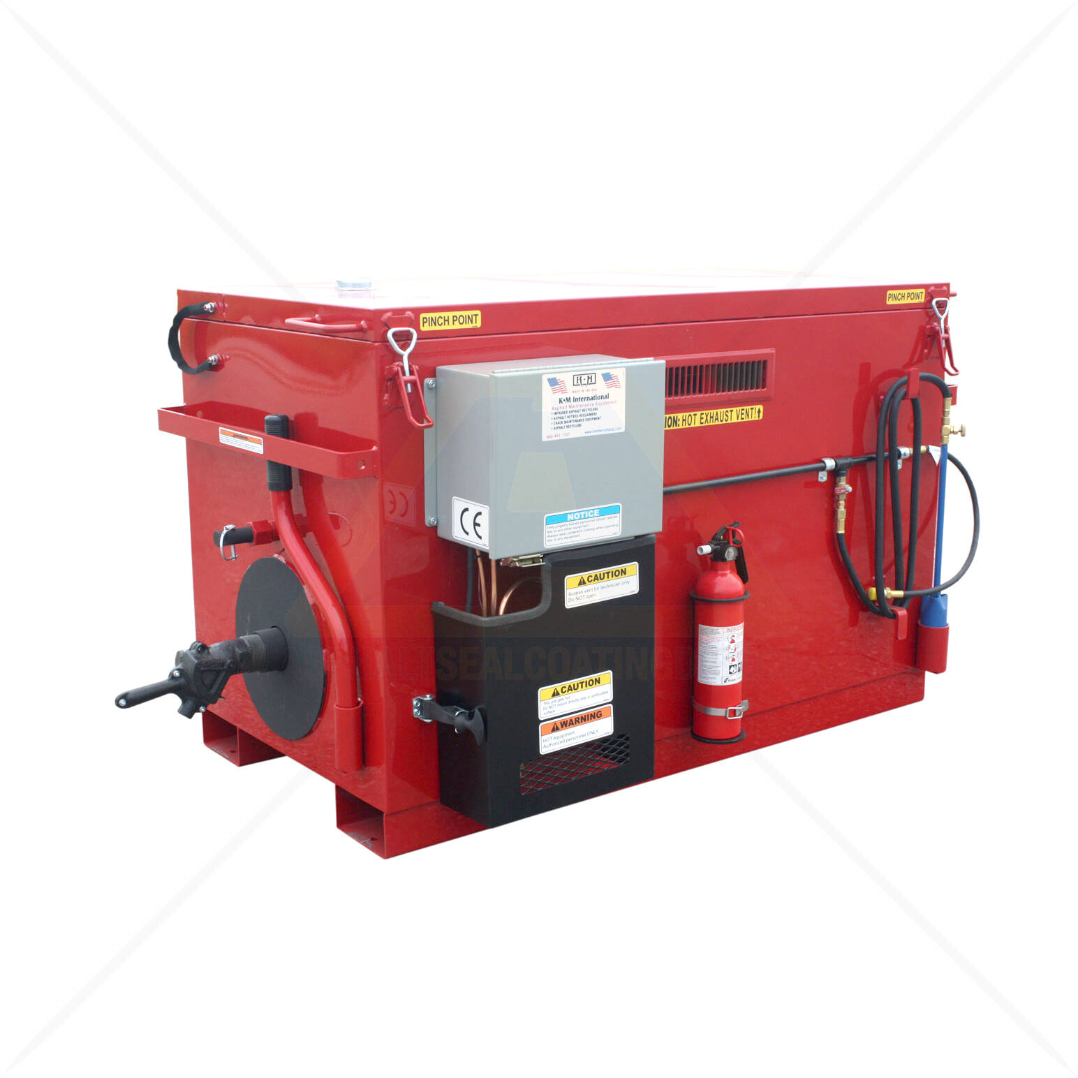 BIG A KM55 Stationary Crack Filling Melter 55 Gallons For Sale ...