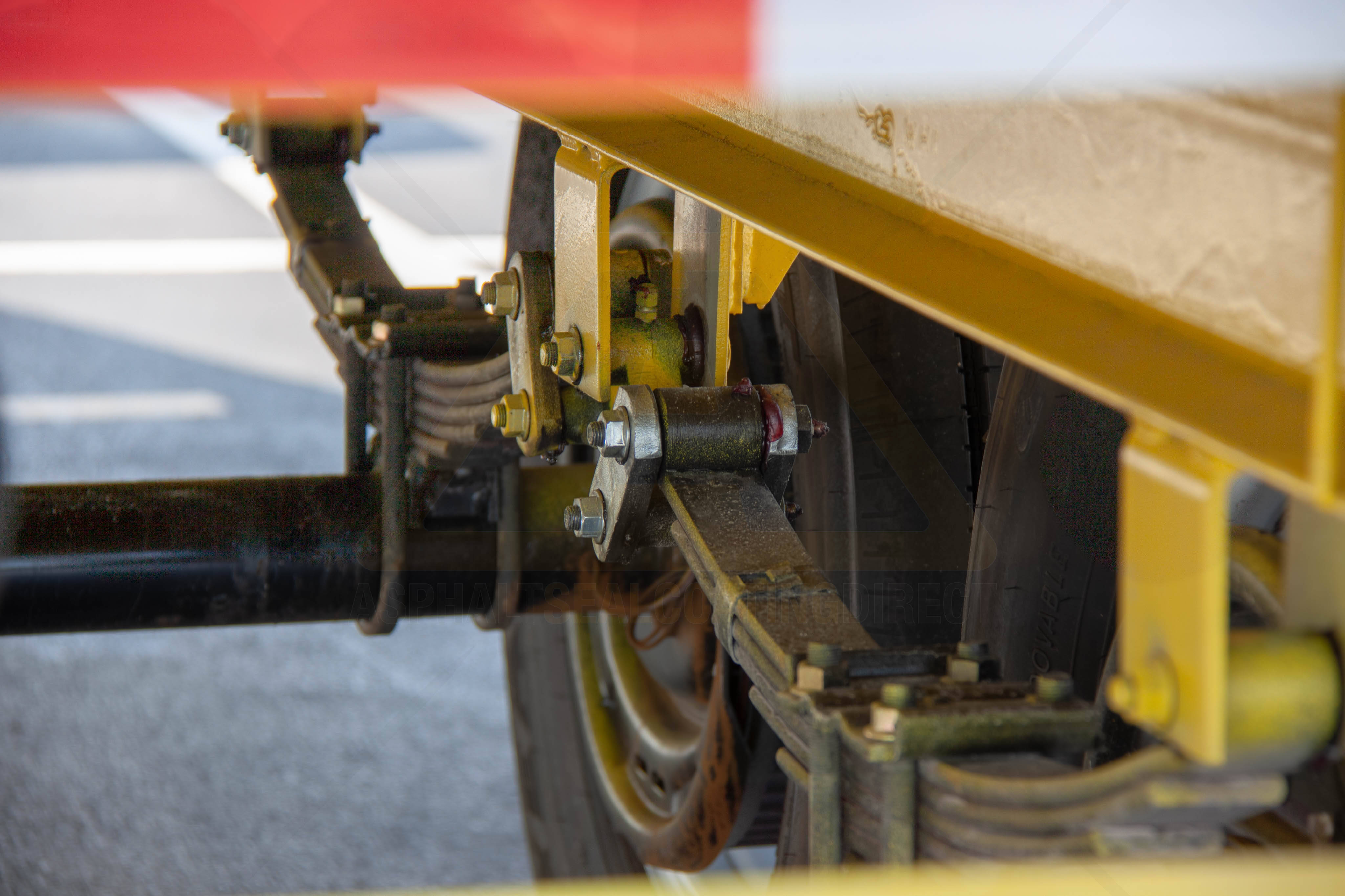 ASE ThermoMark Kettle Trailer for Theroplastic Line Striping For Sale ...