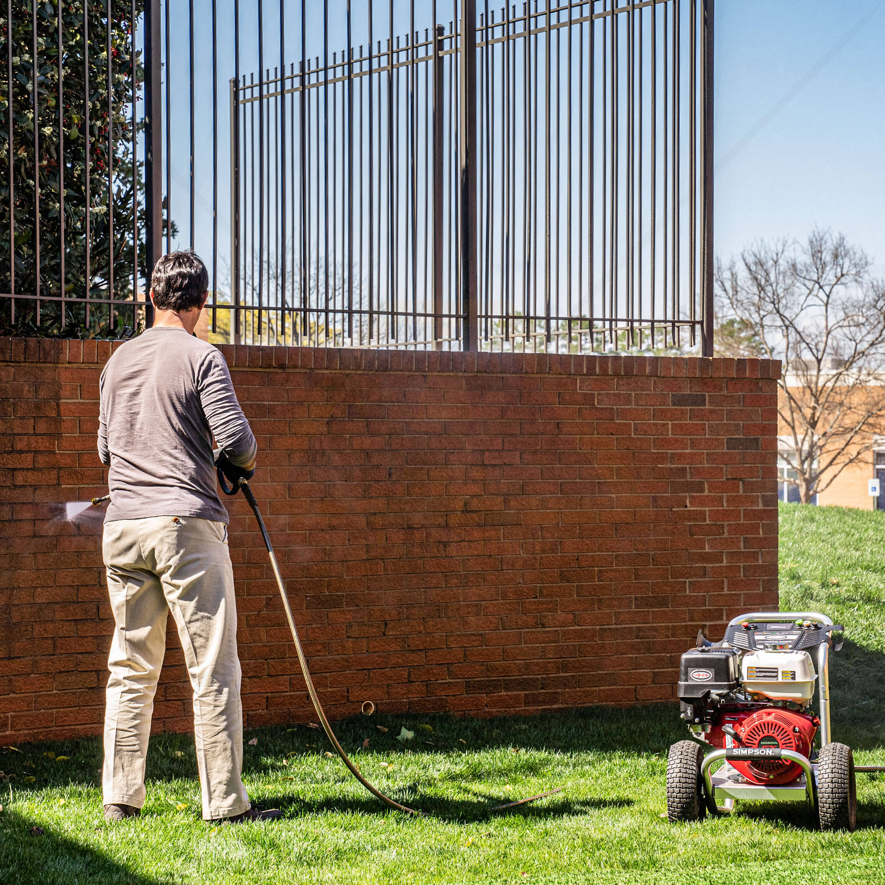 Simpson ALH4240 Aluminum Commercial Pavement Cleaning 4200PSI Pressure ...