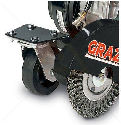 Billy Goat Grazor Wire Wheel Asphalt Crack Cleaning Machine GZ551V For ...
