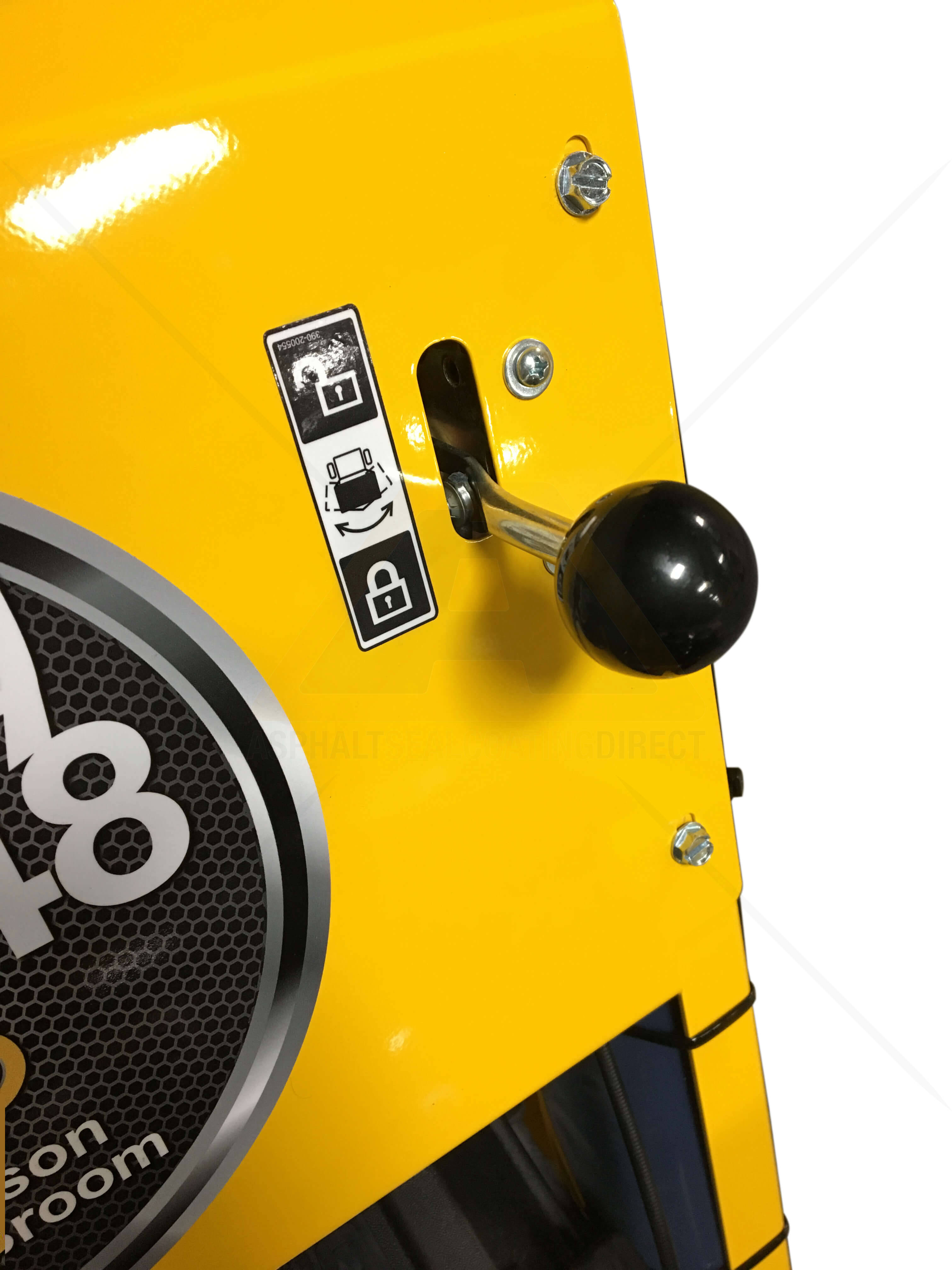 MB Hydra 36 Inch Gas Powered Horizontal Shaft Walk Behind Broom For ...