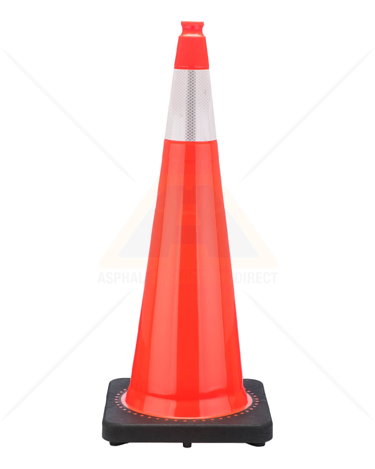 JBC 36 inch Orange 12lb Revolution Wide Body Traffic Safety Cones Full ...