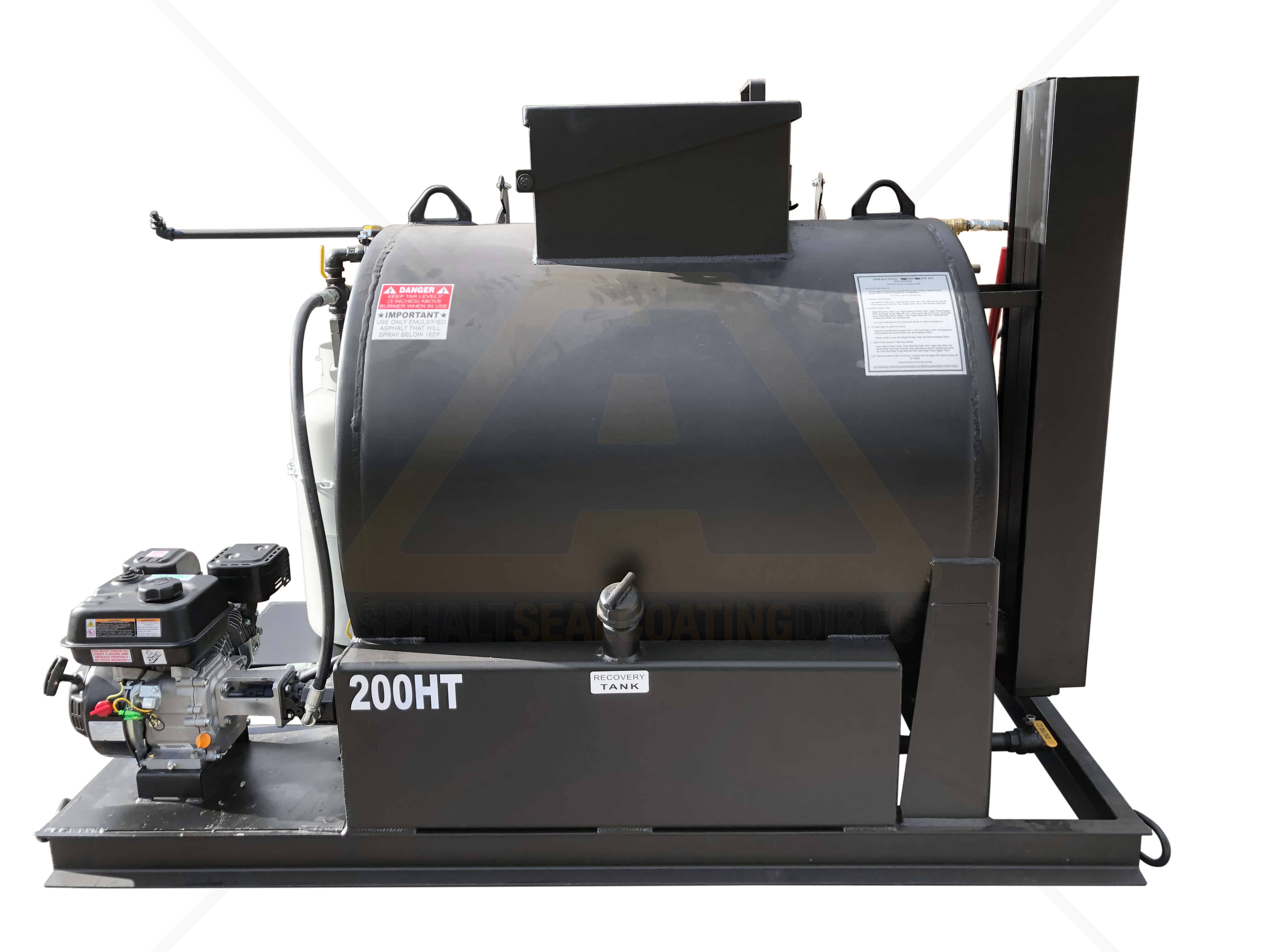 Sealmate 200 Gallon Hot Tack Kettle Skid Sprayer System SM-200HT For ...