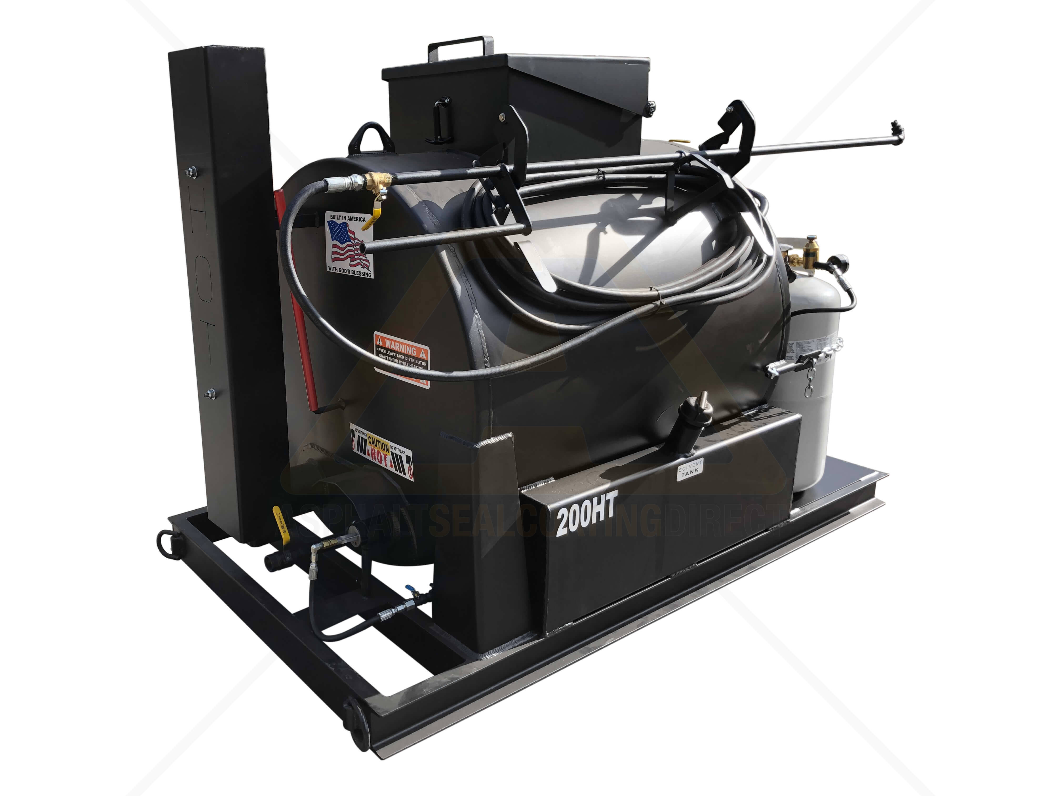 Sealmate 200 Gallon Hot Tack Kettle Skid Sprayer System SM-200HT For ...