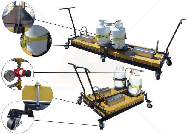 Infrared Asphalt Heater P200 12 sq ft For Sale | Asphalt Sealcoating Direct