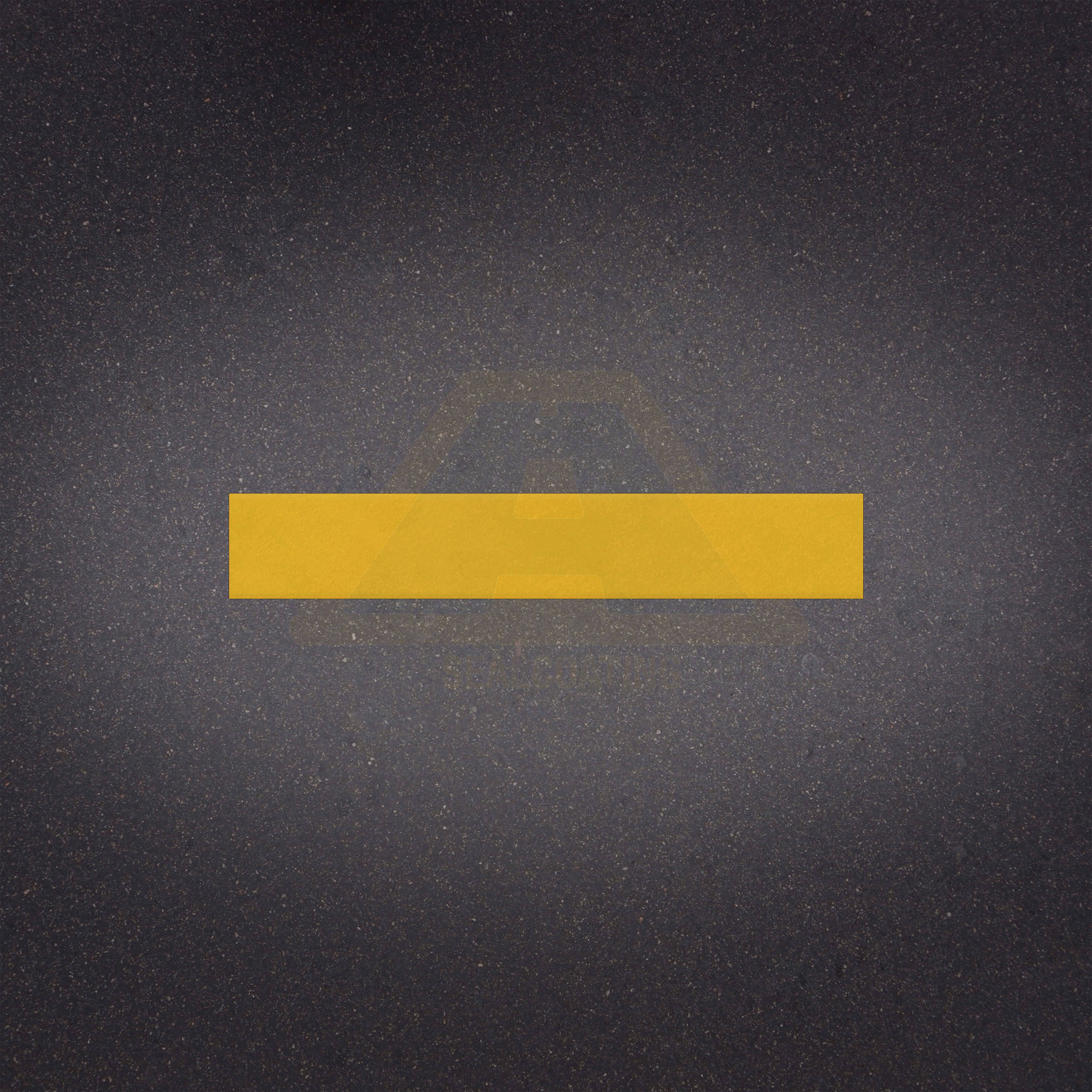 PremarkXF 6in x 3ft 90mil ViziGrip Yellow Line Preformed Thermoplastic ...