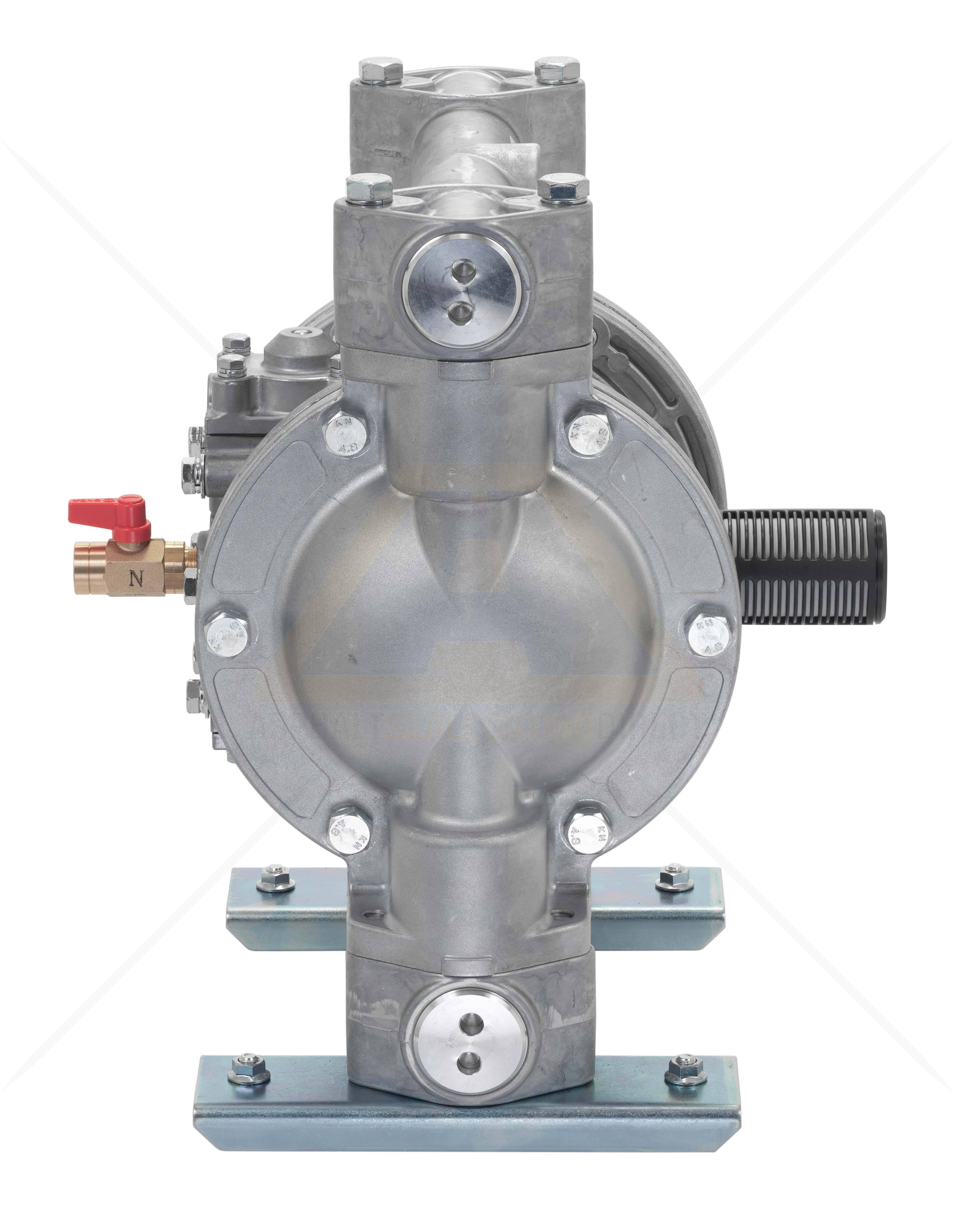 1 Inch Yamada Aluminum Dual Diaphragm Pneumatic Pump - NDP-25BAN For ...