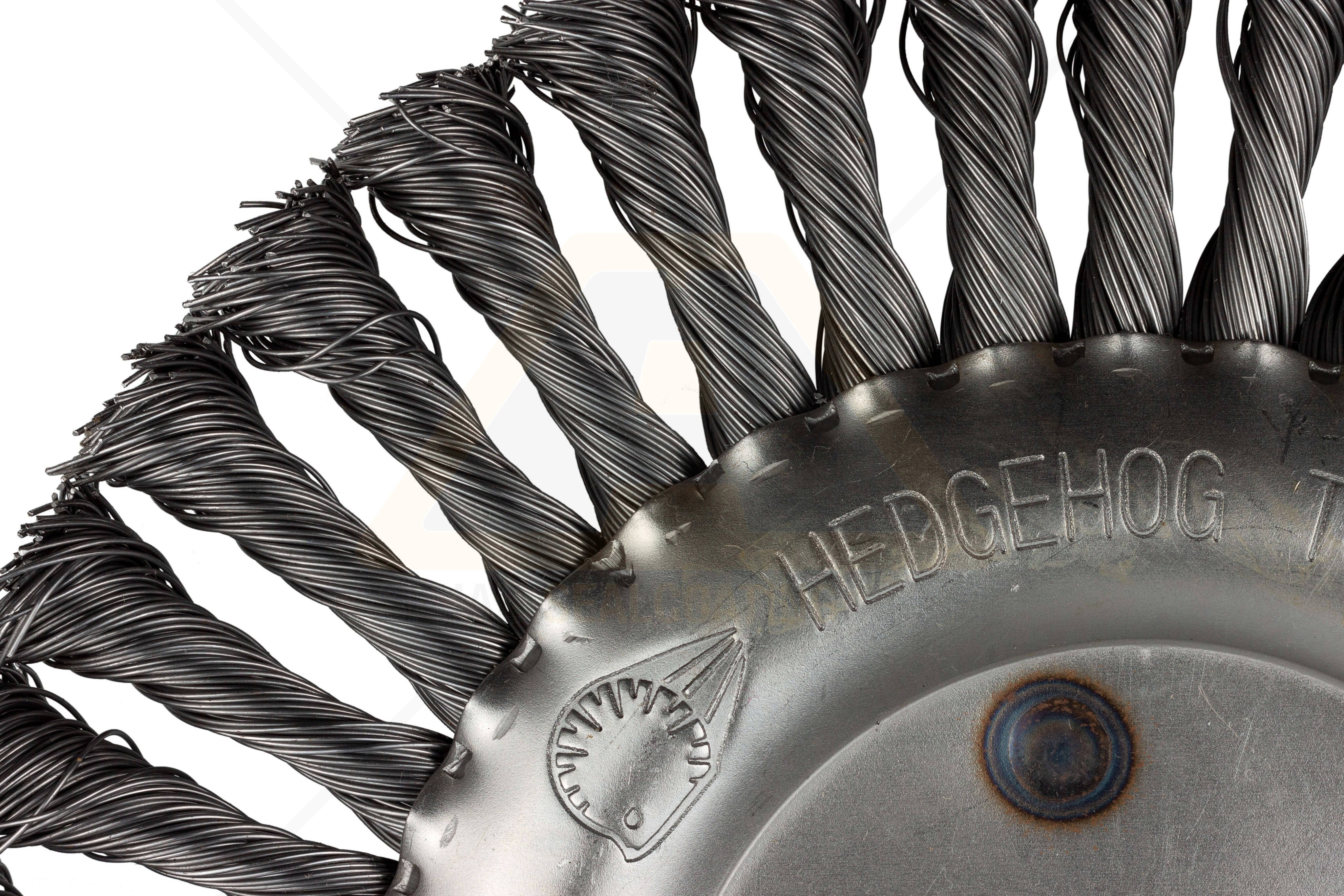Case of HedgeHog Tools 8 Inch Wire Wheels For Asphalt Crack Cleaning ...