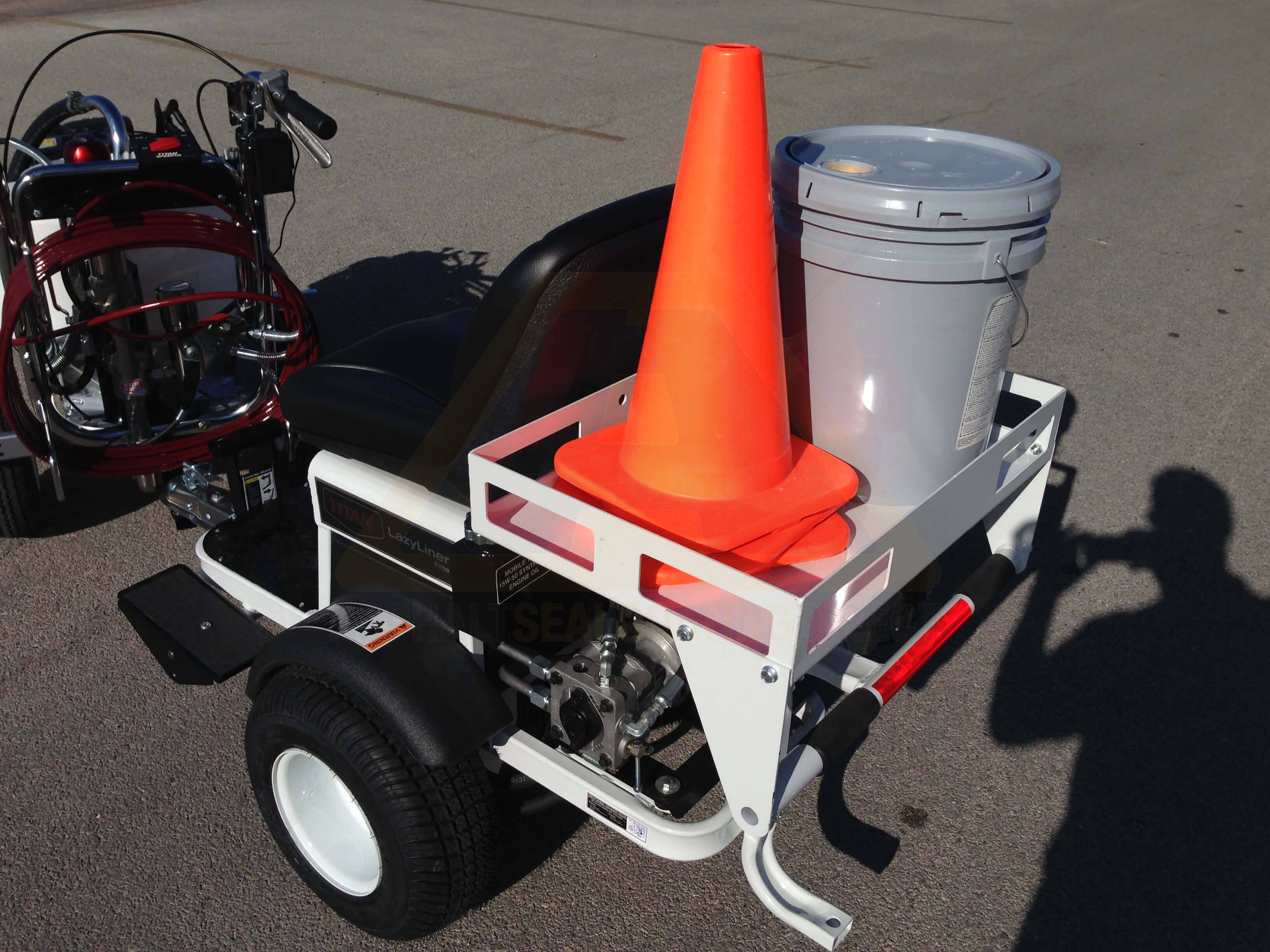Titan LazyLiner Elite Striping Machine Ride On Attachment For Sale ...